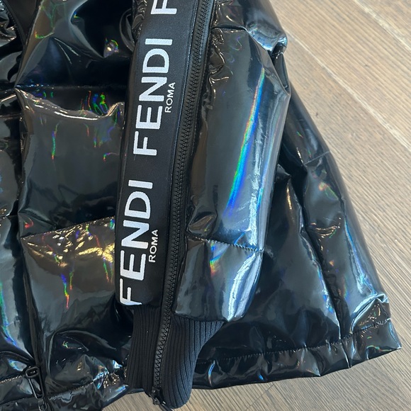 Fendi | Jackets & Coats | Fendi Holographic Ski Jacket | Poshmark